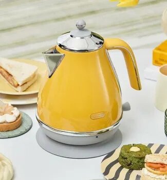 DeLonghi Электрический чайник 7Ea35Klz, желтый