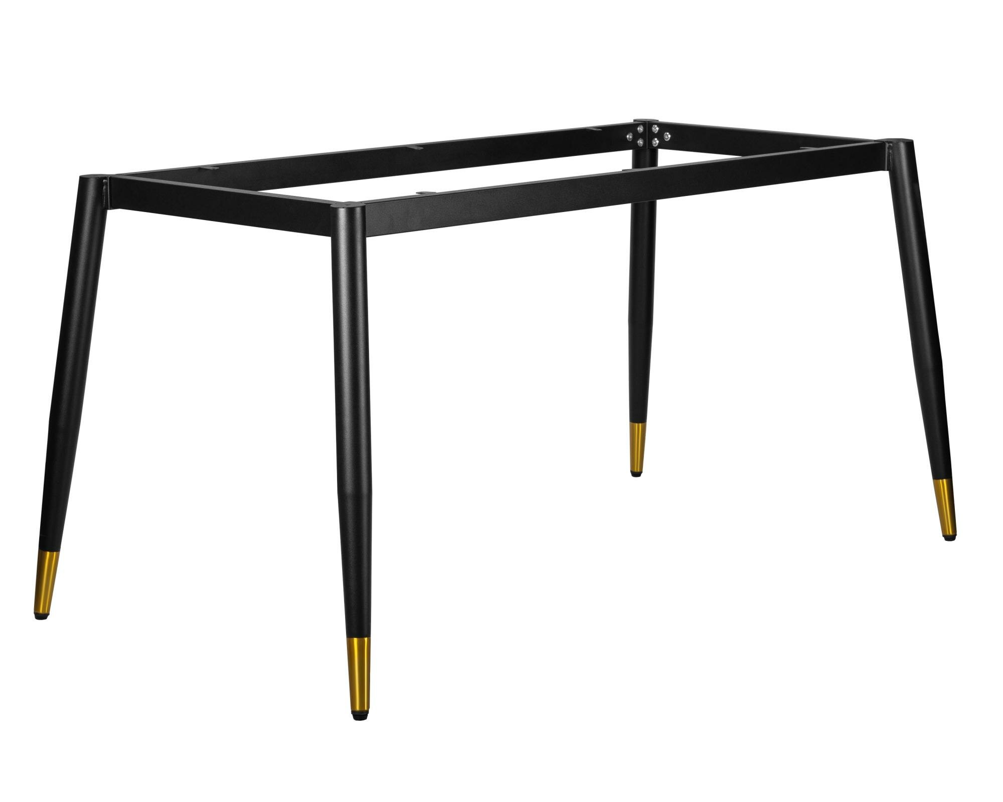 Подстолье LESTER DOBRIN черный и золотой, металл