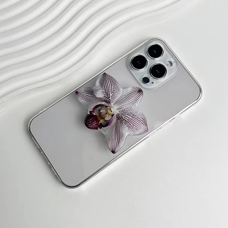 Чехол для iPhone с орхидеей, Цвет: SJ38-02
