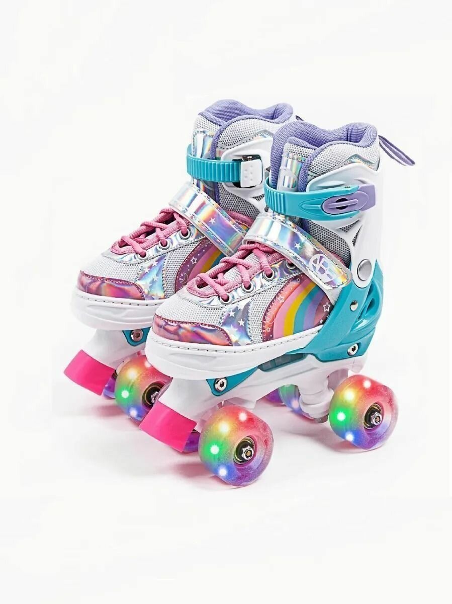 Коньки роликовые HOT.SKATE ролики-квады