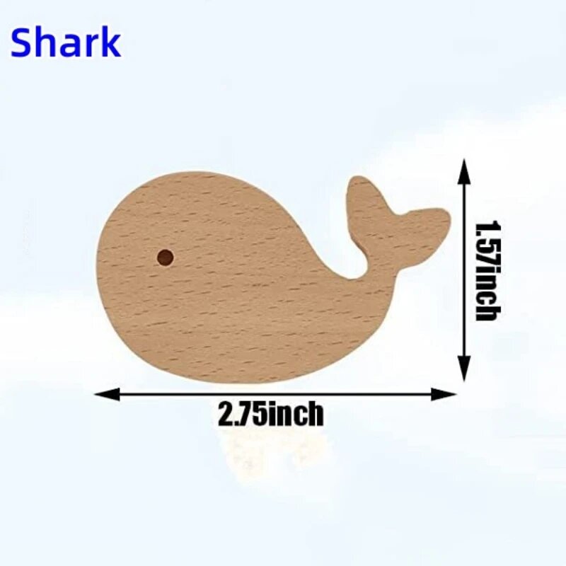 Деревянные ручки для шкафов Shark