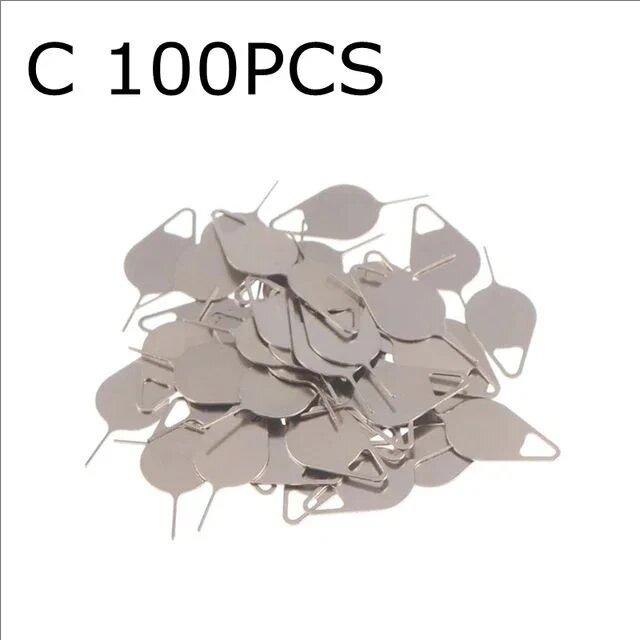100шт. лоток для Sim-карты с ключом, C-100PCS