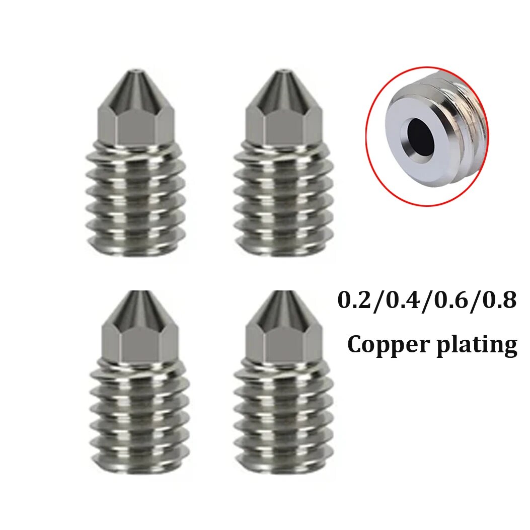 OLOEY J-головка для 3D-принтера Ender 3/CR10/VORON 2.4 Nozzle-C2468