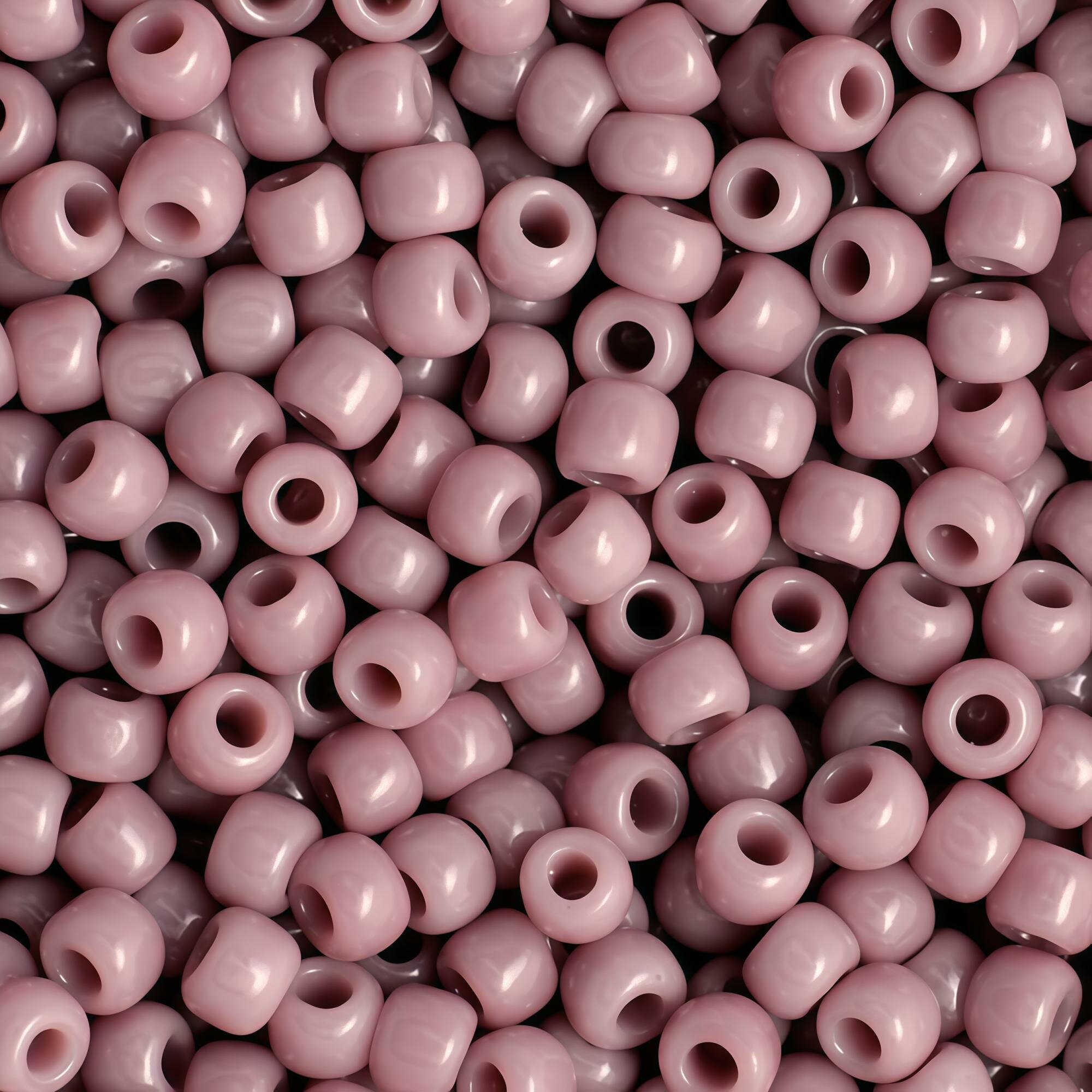 Бисер TOHO круглый, размер 10/0, цвет #52 (Непрозрачный, лаванда), 10 грамм