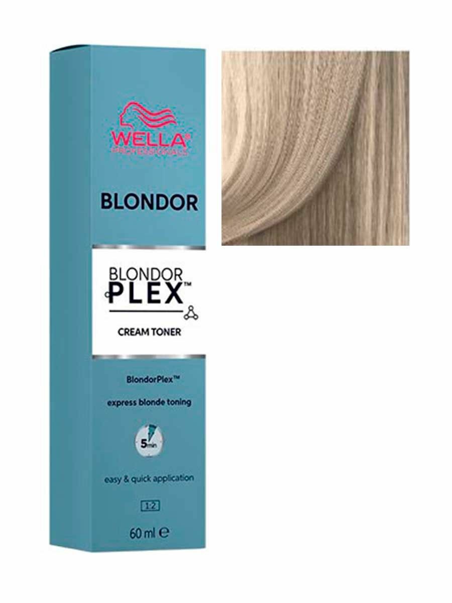 Крем тонирующий Wella Professionals Blondor Plex Cream Toner /81 Велла Блондор Плекс Крем Тонер для волос 60 мл