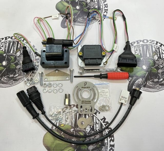 Комплект бсз "искра" без фуоз саруман иж планета. 12В полный комплект для установки