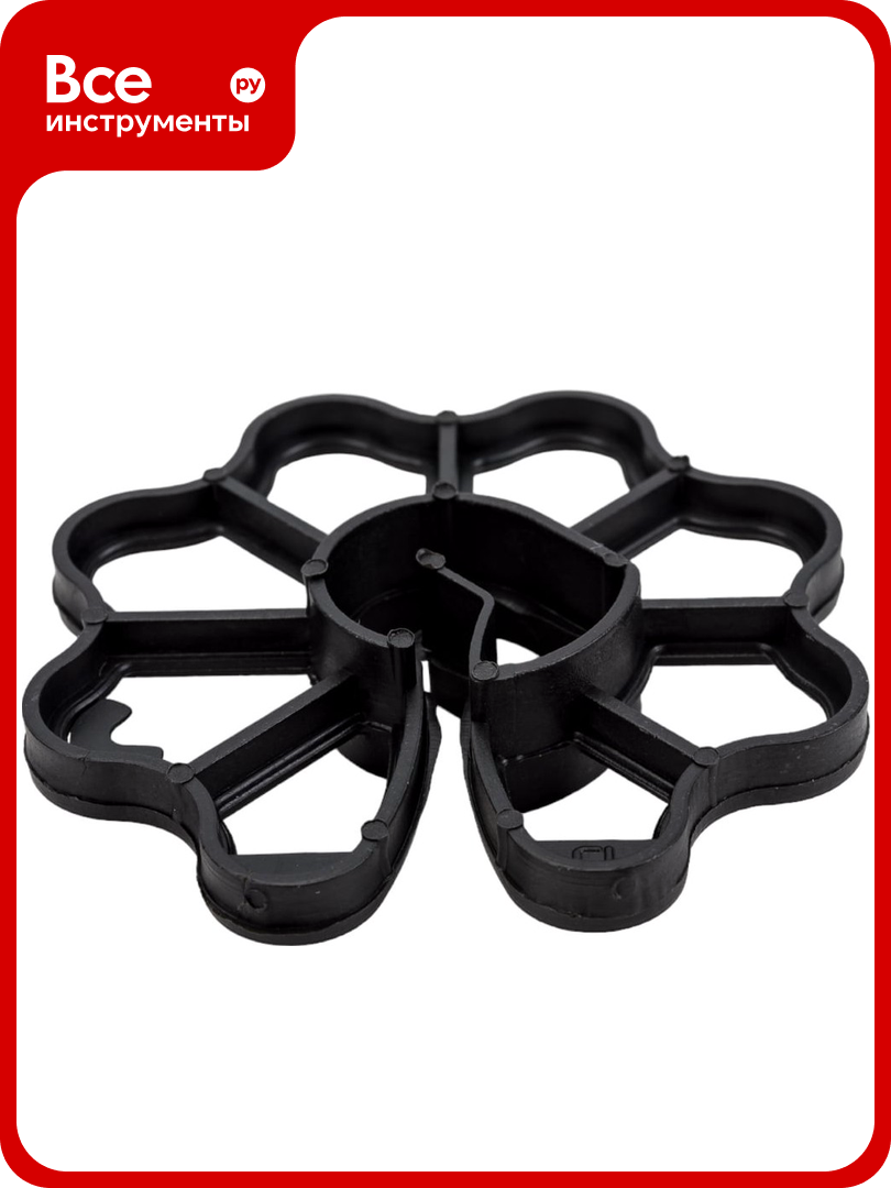 Фиксатор арматуры звездочка 25 100 шт Крепежная техника 450002 БК, фиксатор с звёздчатым захватом для армирования