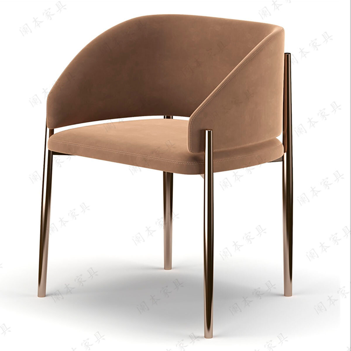 Стул для столовой в стиле Porro Frank Chair (другой цвет, пишите в комментарий)