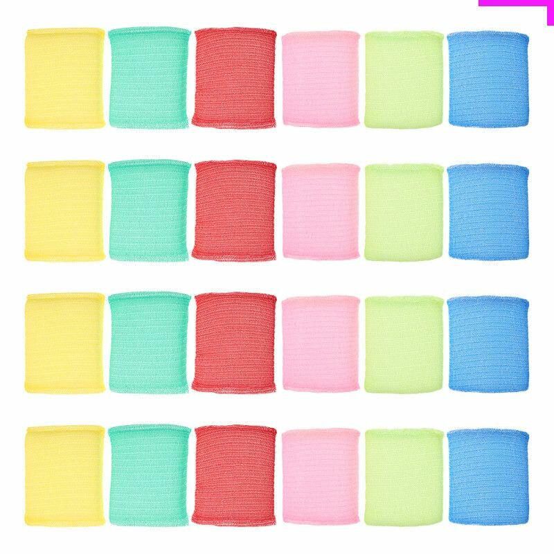 24 шт. Инструменты для чистки многоразовые кухонные губки моющиеся губки бытовая посудомоечная машина посуда нейлоновый скраб