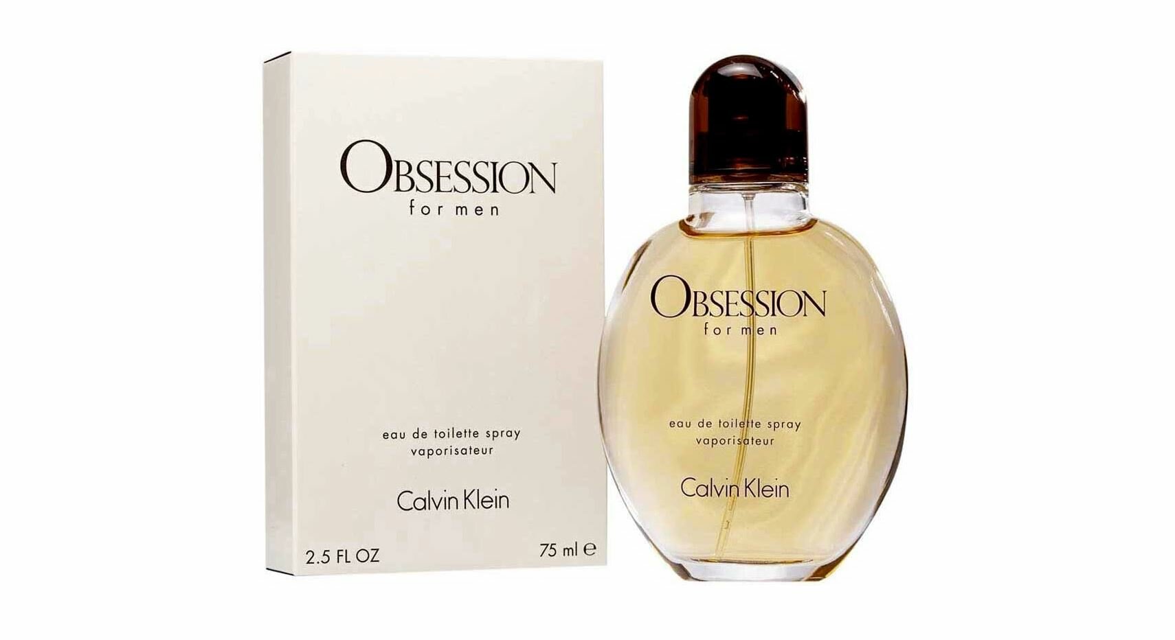 Туалетная вода Calvin Klein Obsession for Men 75 мл, восточные древесные
