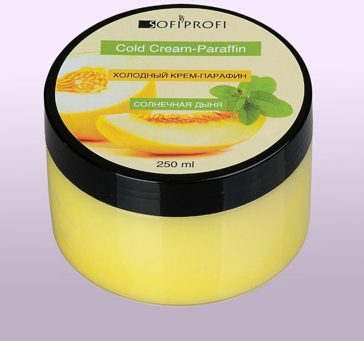 Холодный крем-парафин Солнечная Дыня Sofiprofi Cold Cream Paraffin Sunny Melon, 250 мл
