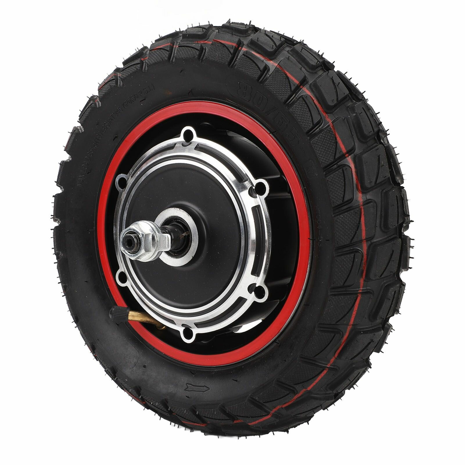 10-дюймовый мощный мотор-колесо 48V 800W для электросамоката, задний привод, высокая скорость 250-1000 RPM, вездеходный