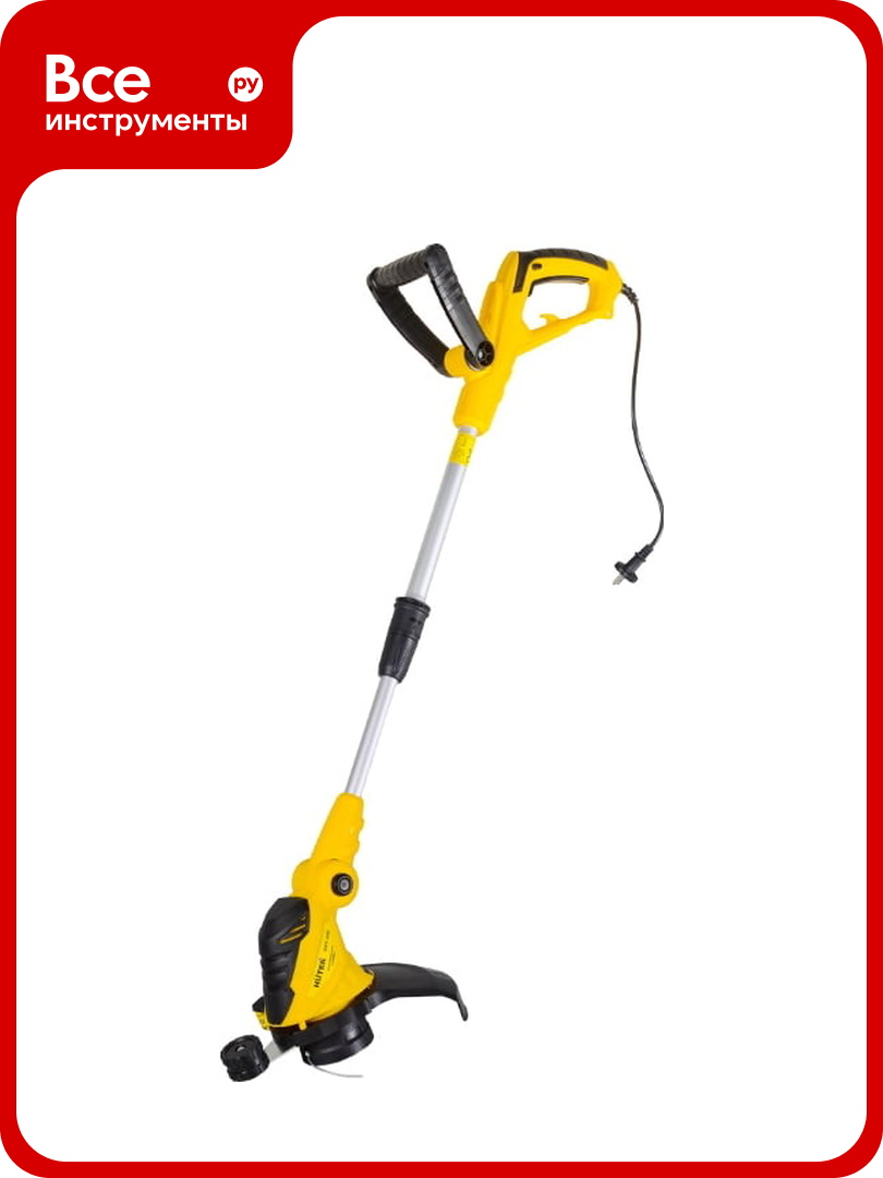 Электрический триммер Huter GET-320 70/1/31, 600 Вт, для крупной колесной техники