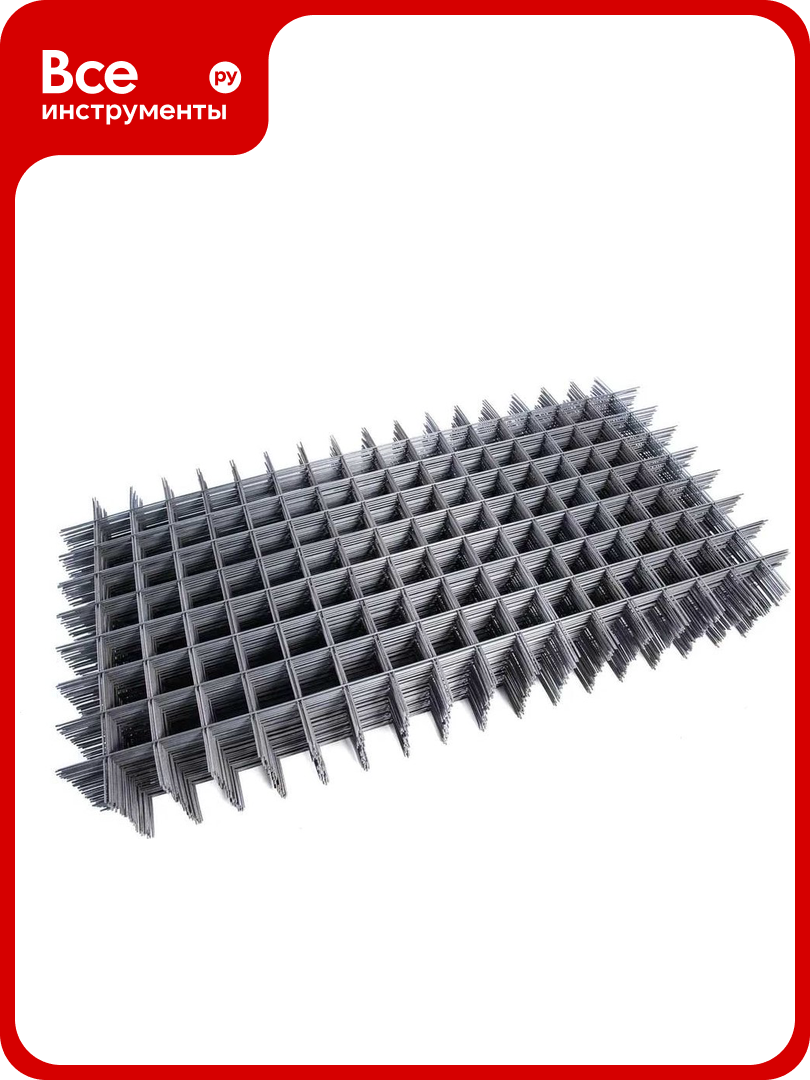 Сварная сетка ООО "МСЕТ" 120х120x4.2 мм, 2x1.5 м 0-000000280