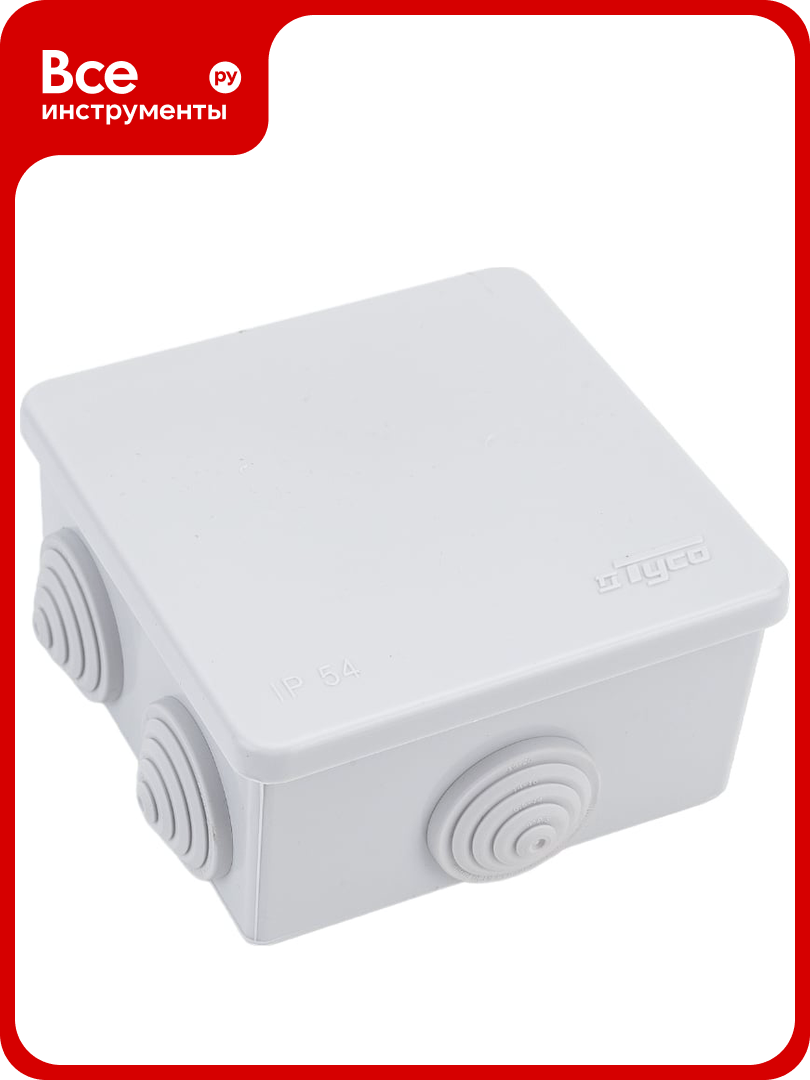 Распределительная коробка Рувинил ОП 85x85x40мм IP54 67040