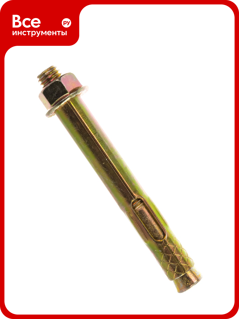 Анкерный болт с гайкой VIPкрепеж 12/100, 1 шт. 26016 VIP