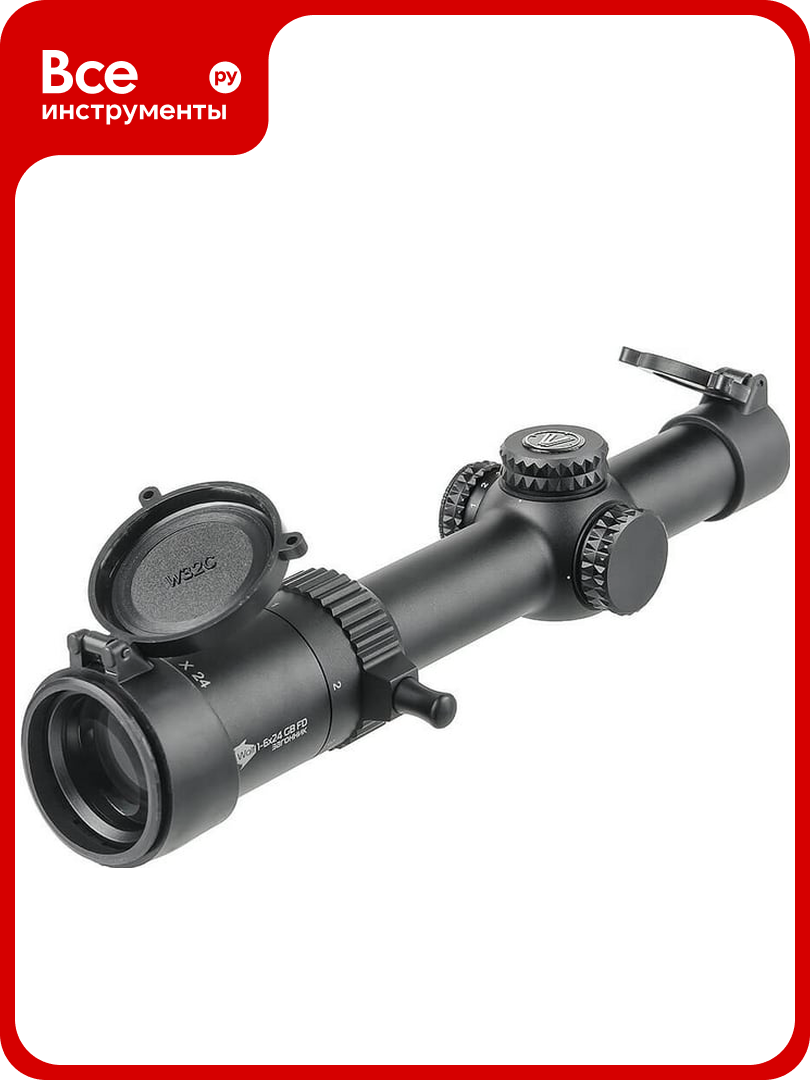 Прицел Veber оптический wolf 1-6x24 GB FD Загонник м25835, 40 г