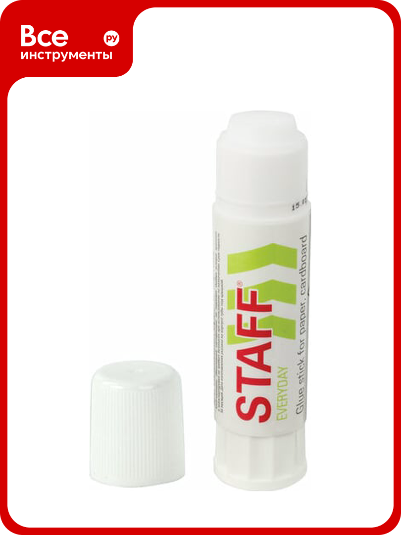 Клей-карандаш STAFF Profit усиленный, 21 г, PVP-основа 228662