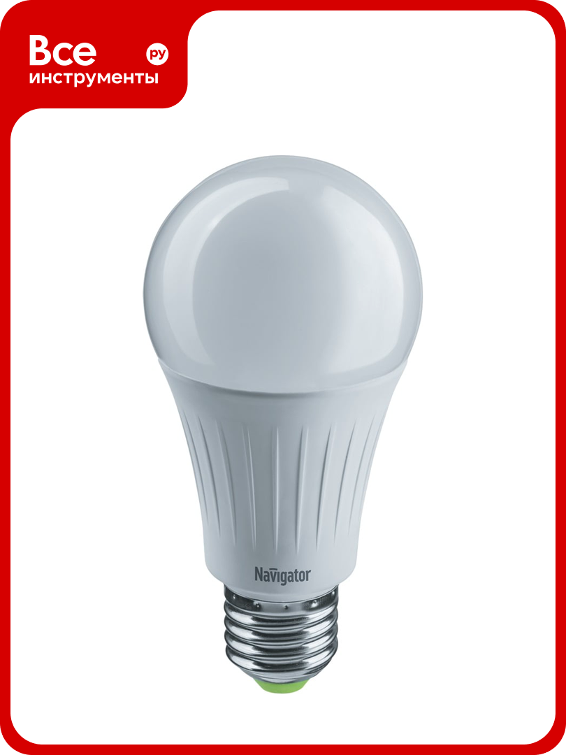 Лампа Navigator NLL-A60-12-230-4K-E27-3STEPDIMM 61627