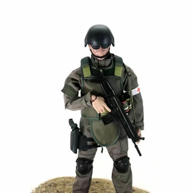 Имитация военной суставной куклы, игрушка для мальчика