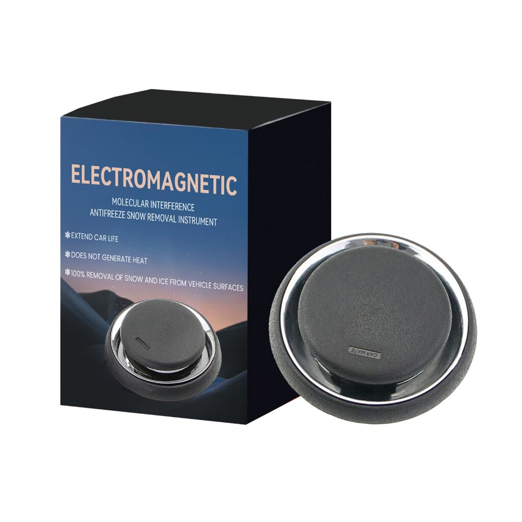 Электромагнитный Антиобледенитель С Молекулярными Интерфейсами Устройство Для Удаления Снега Автомобильный Антифриз Для Таяния Льда для Быстрого Безопасного Вождения зимой