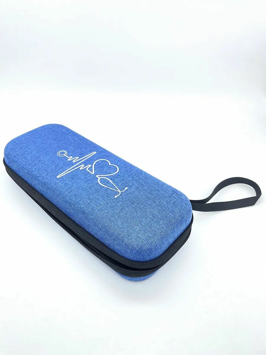 Сумка (кейс) 28.5*11.5*6см, EVA, на молнии, синий, для измерительного инструмента