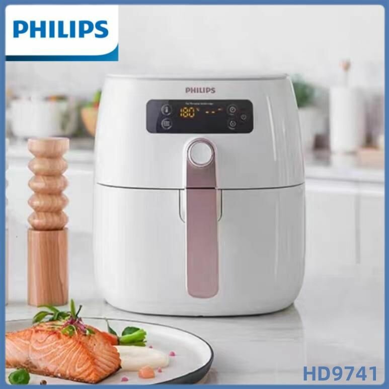 Фритюрница Philips HD9741, белый