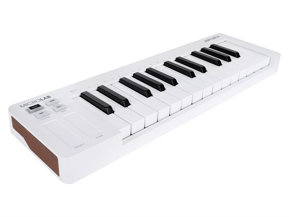 Arturia MicroLab 3 White MIDI клавиатура
