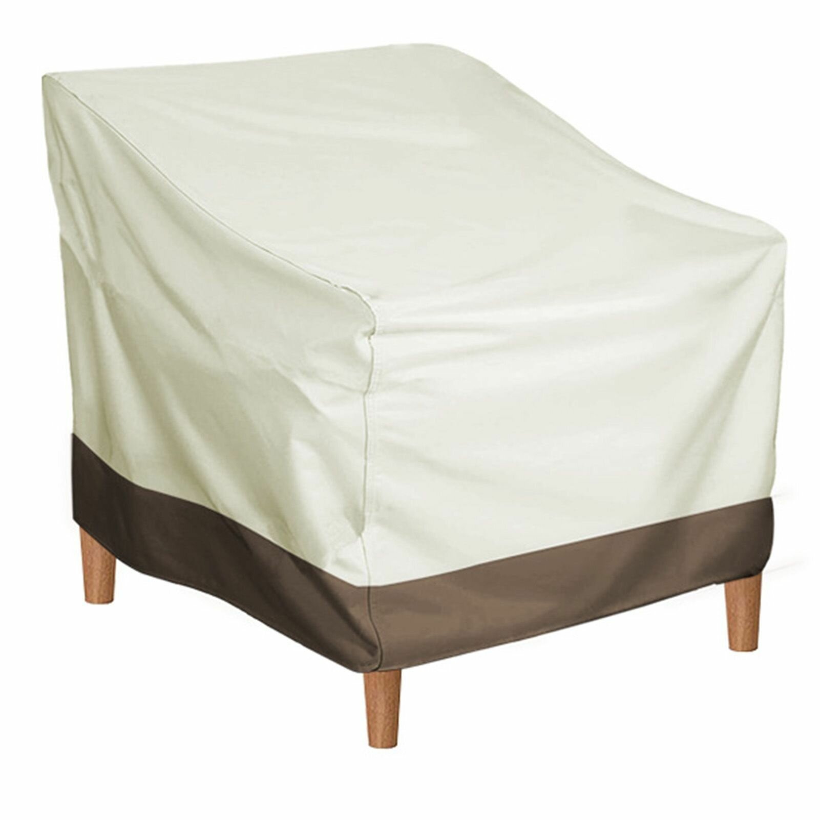 Водонепроницаемый чехол для дивана, садового стола и стула, чехол для мебели от пыли бежевого кофейного цвета