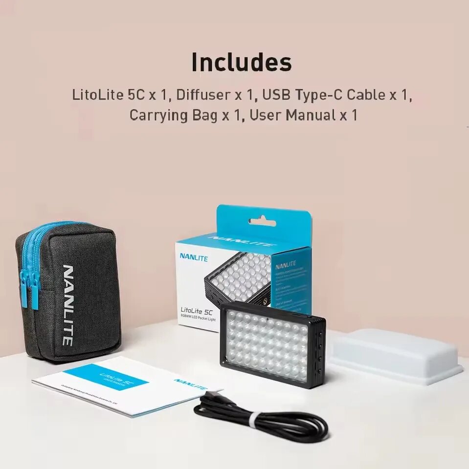 Nanlite LitoLite 5C Портативный светодиодный светильник