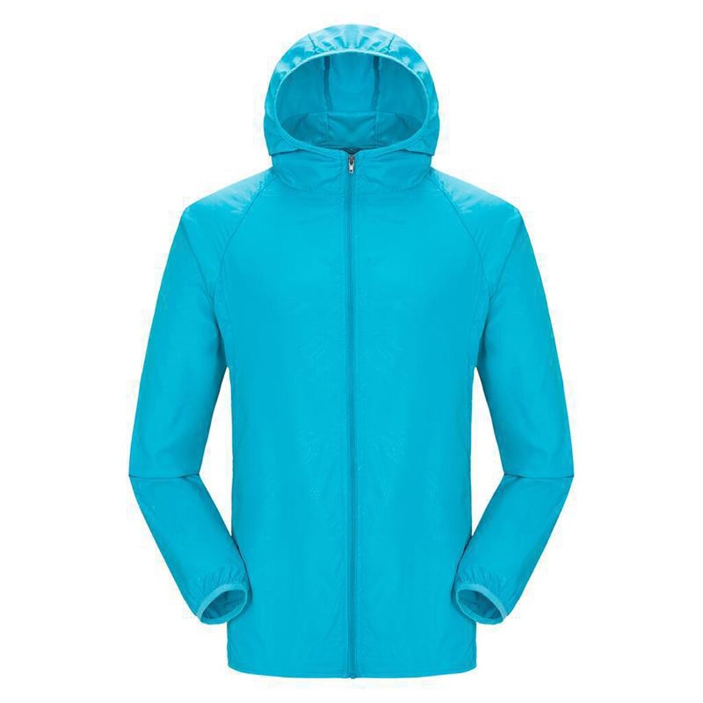 Весенне-летняя мужская и женская солнцезащитная одежда-небесно-голубой-XXXL