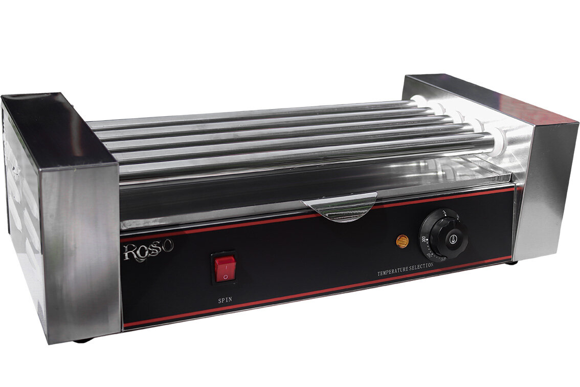 Гриль роликовый для хот-догов Rosso HHD-05