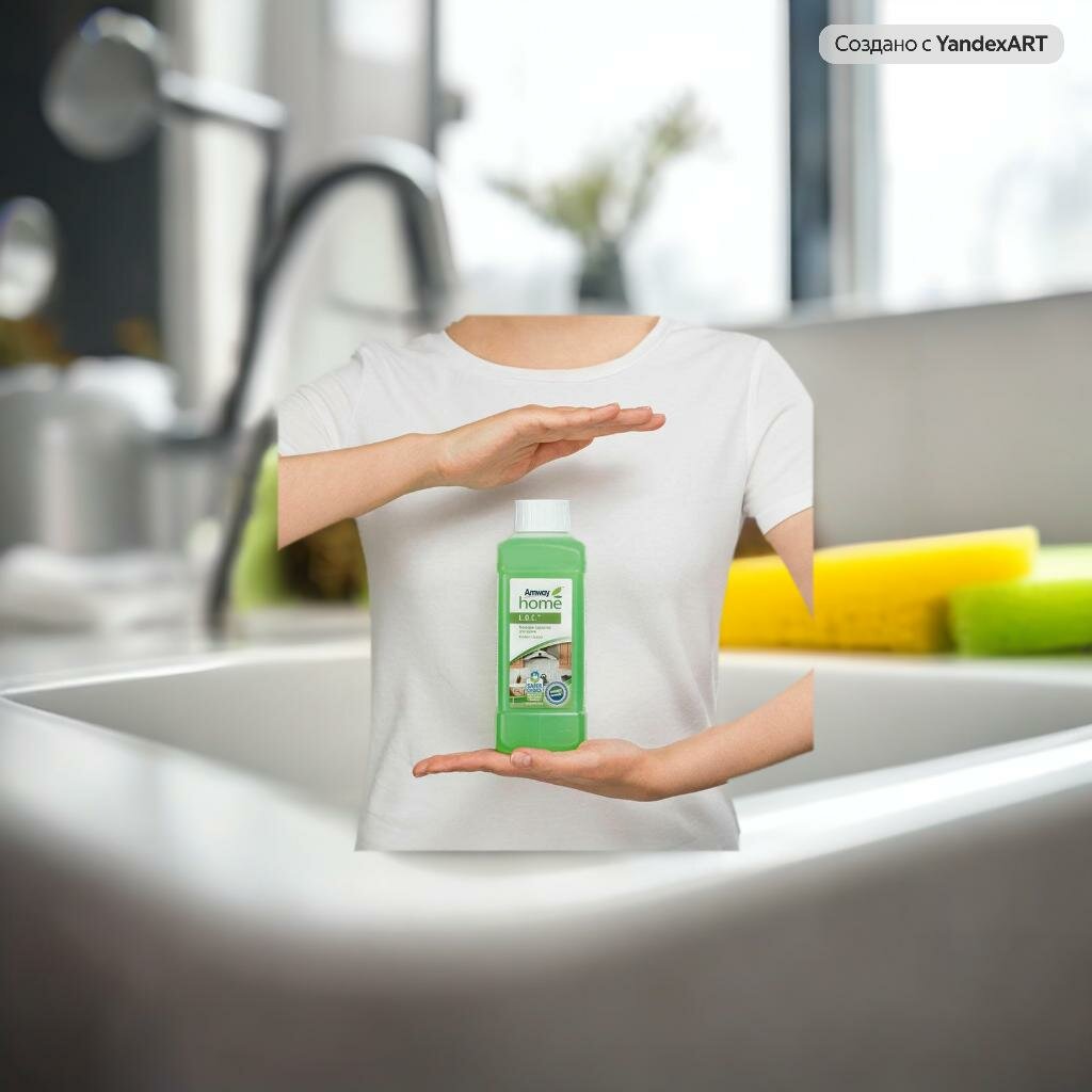 Моющее средство Amway L.O.C, для кухни, антибактериальное, биоразлагаемое