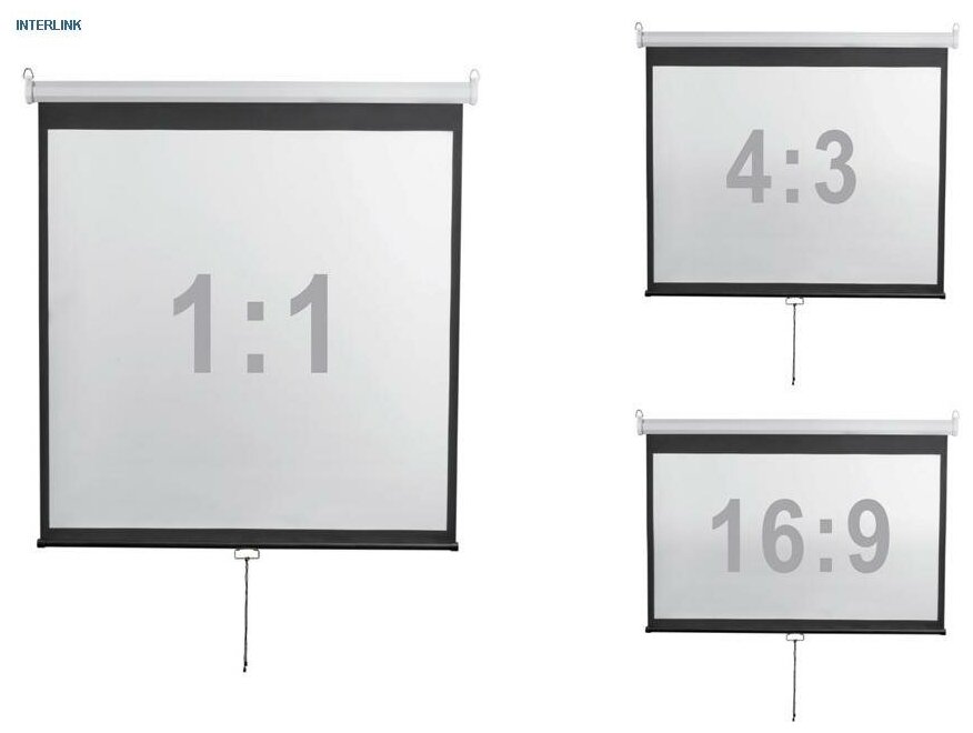 Проекционный экран Digis DSOD-16903 Optimal-D 200x112 MW Рулонный механический