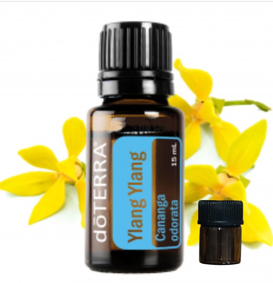 DoTERRA. Дотерра натуральное эфирное масло иланг-иланг, 1мл. Пробник.