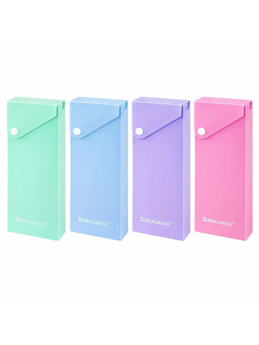 Пенал пластиковый в школу, 1 шт