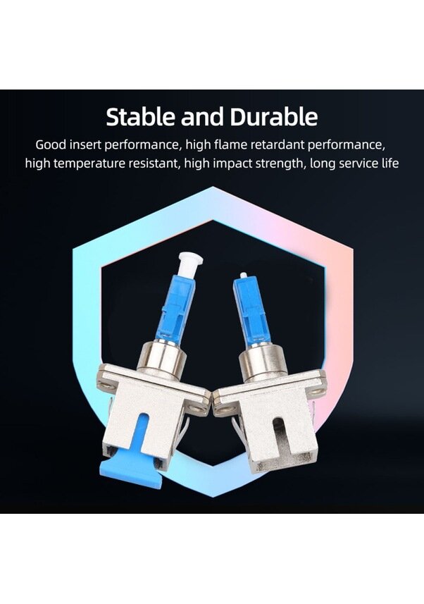 Визуальный локатор неисправностей. Адаптер для оптоволокна. Разъем LC (штекер) - SC (гнездо). Стабильная производительность. Низкие потери.