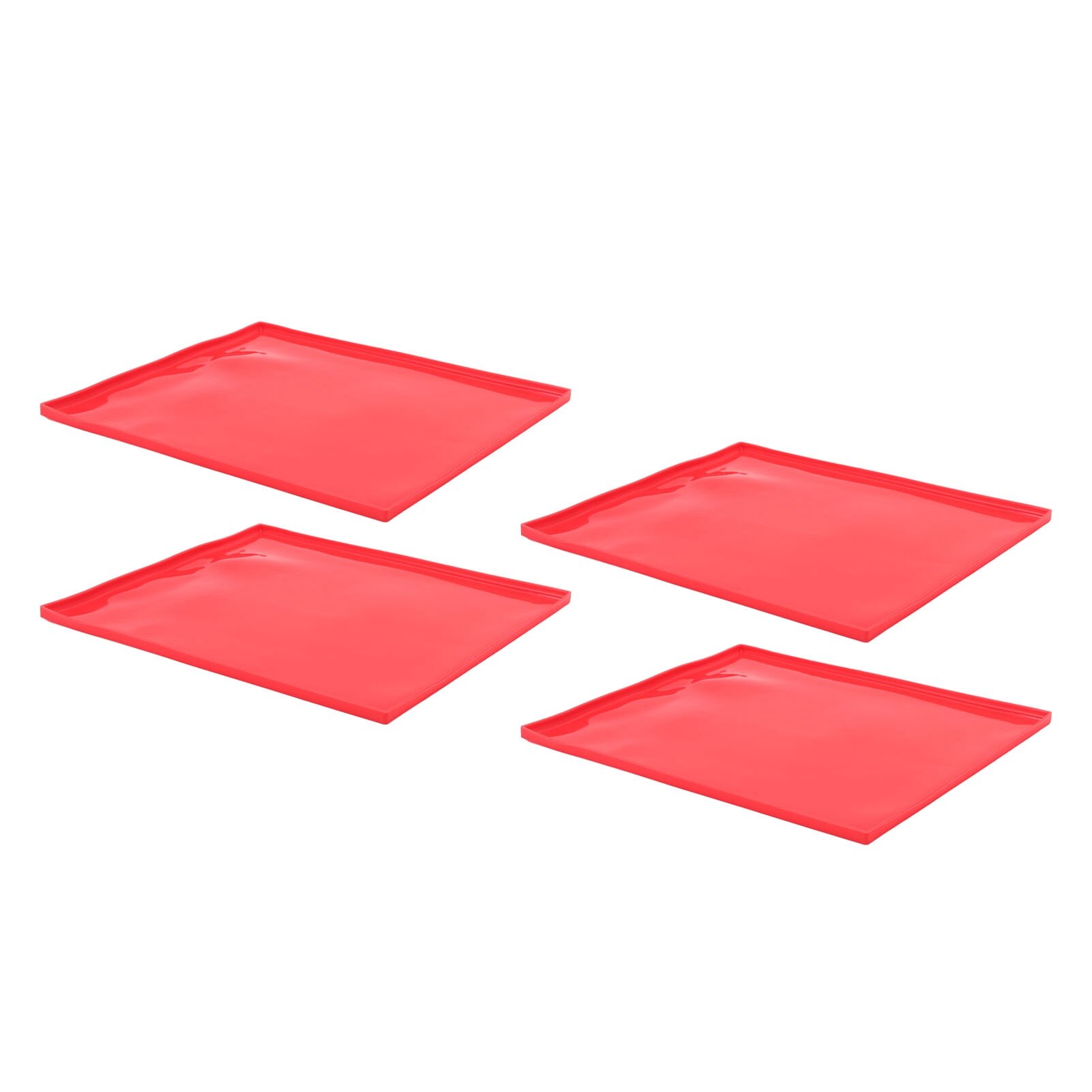 Коврик для рулонного торта, предотвращающий прилипание пищевого силикона, гибкая форма для выпечки, коврик для дегидратора с приподнятым краем для печенья