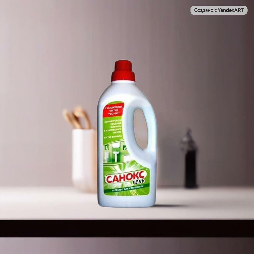 Чистящее средство для сантехники Санокс, против ржавчины, 1100 мл