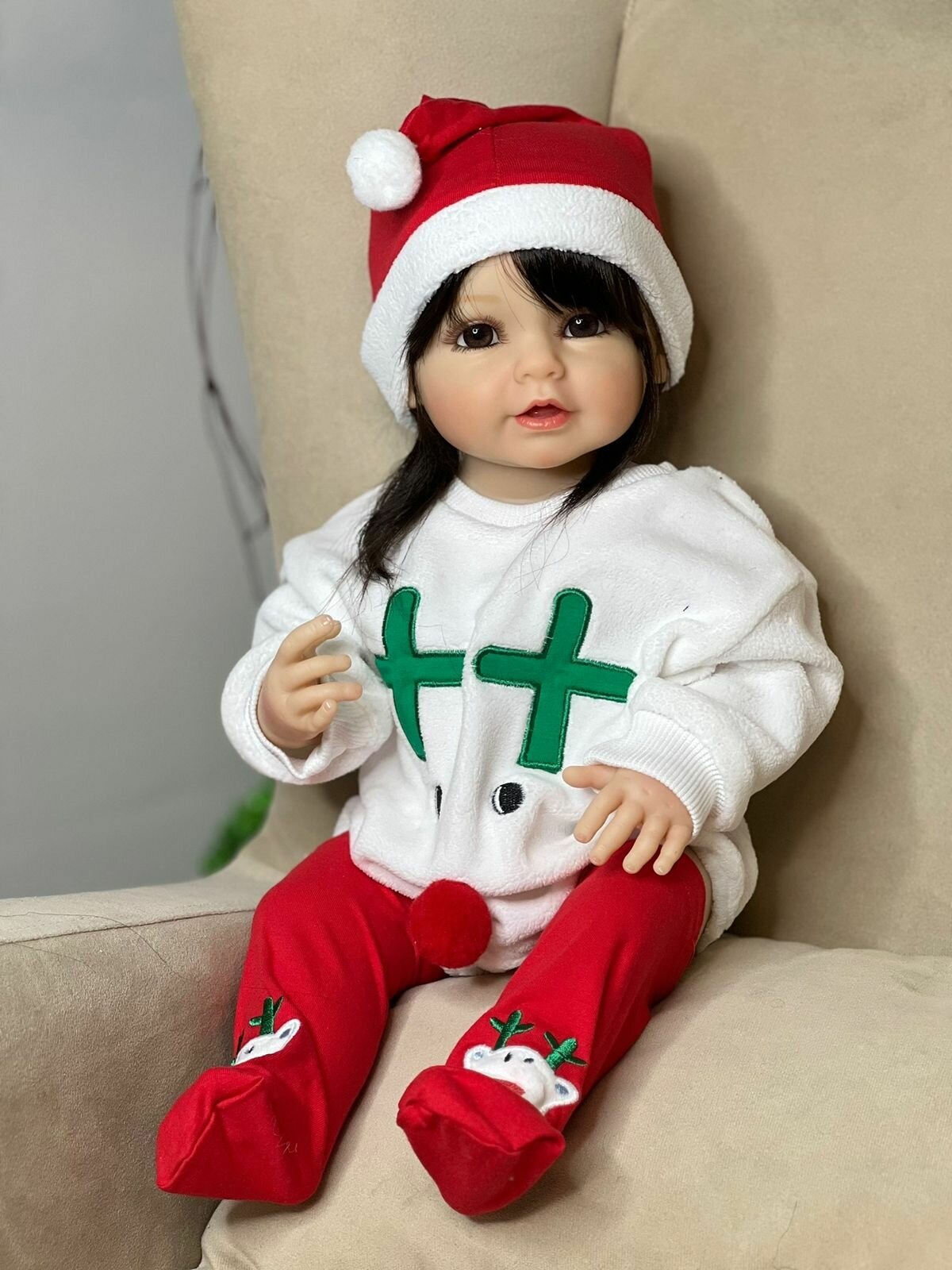 Кукла Реборн виниловая 55 см