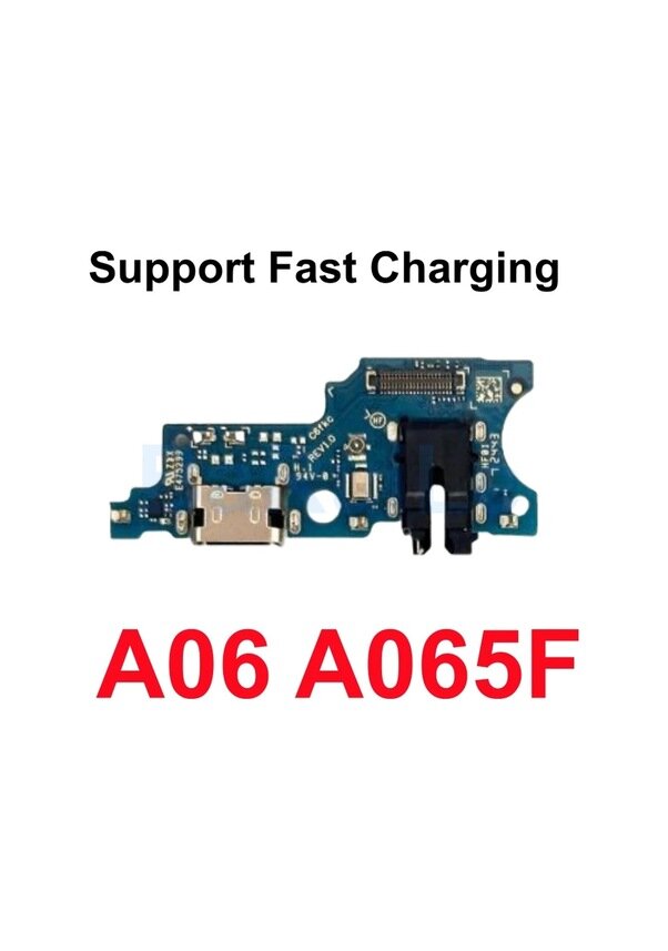 USB-порт для зарядки, гибкий разъем, совместимый с Samsung A06 A16 5g, основная материнская плата, гибкий разъем, зарядное устройство, коричневый