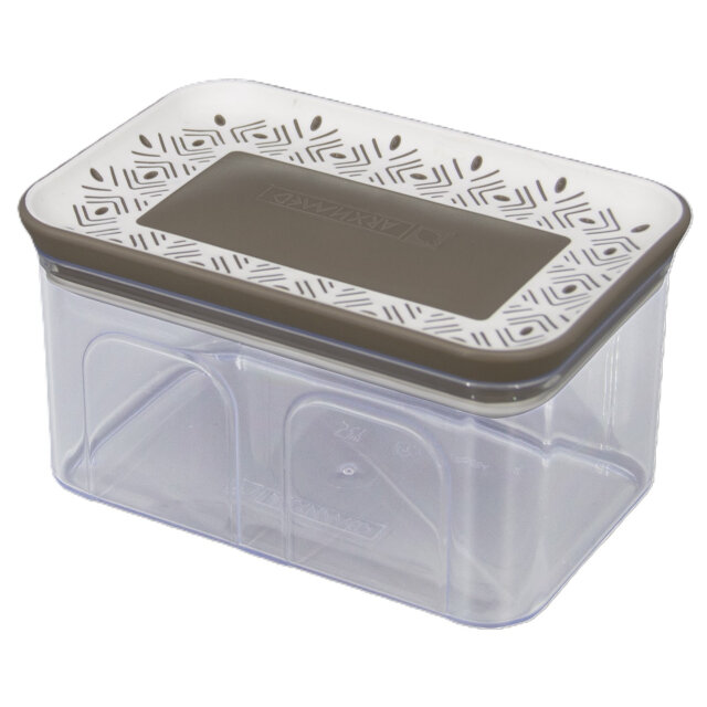 Контейнер для продуктов архимед Calypso 0,8л герметичная крышка прямоугольный пластик