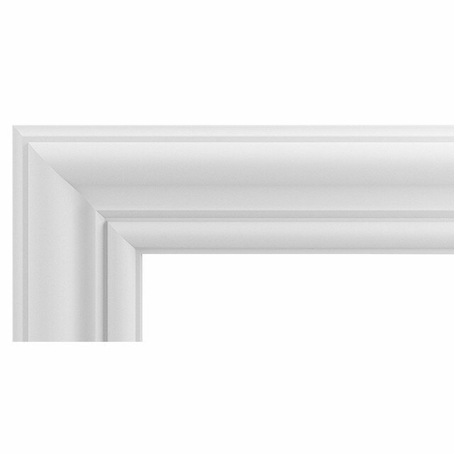 Молдинг для дверей BELLO-DECO Н9 80х19х2200мм полимер белый, арт. 00-00106251