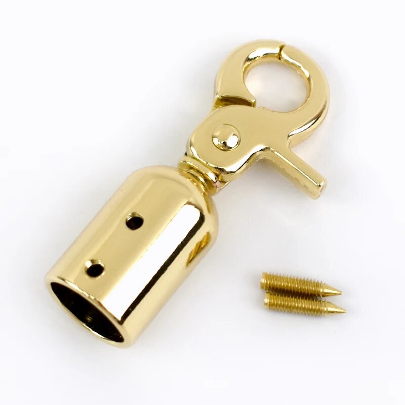 Застежка поворотная для сумки, 13 мм, LightGold, 4шт