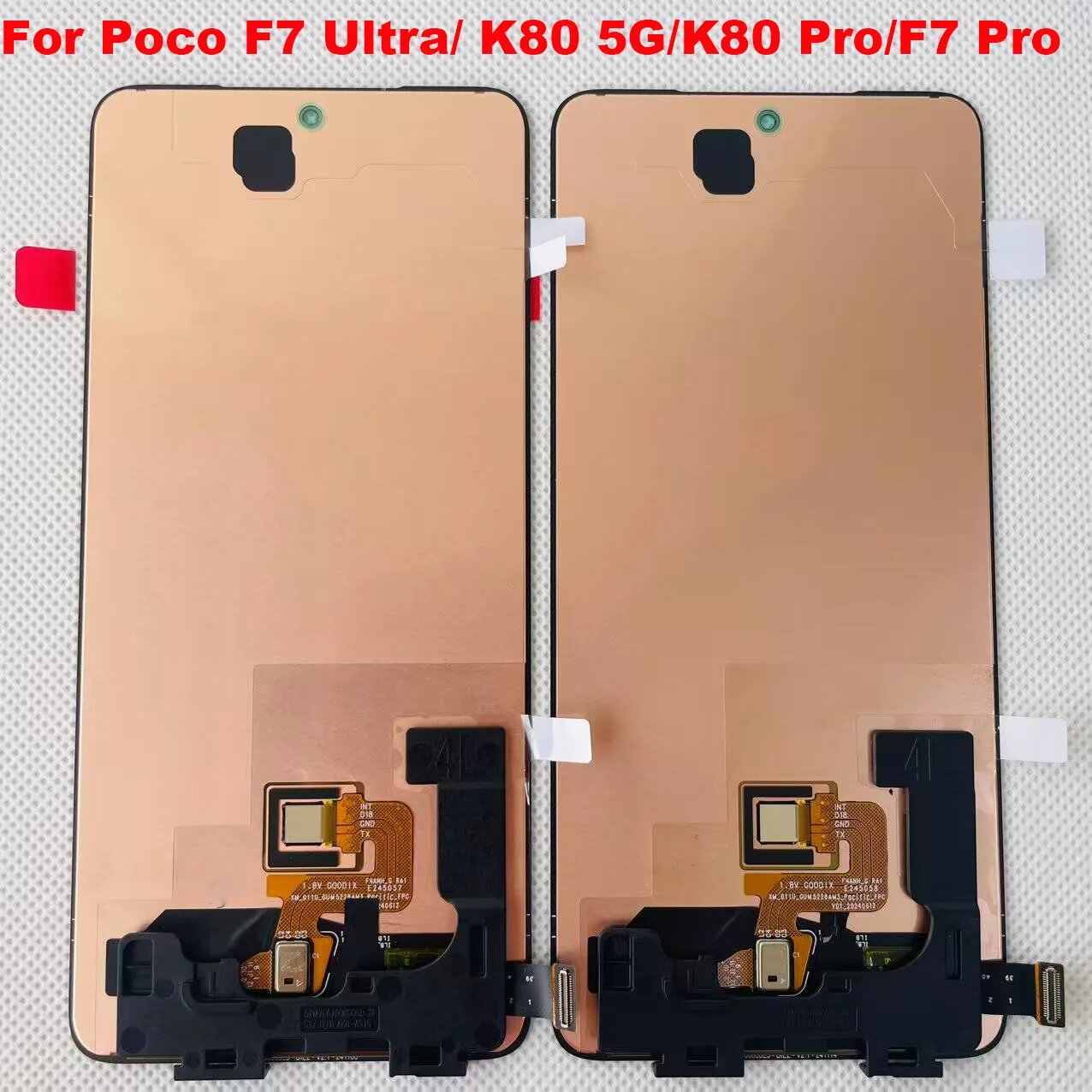 Оригинальный ЖК-дисплей AMOLED 6,67 дюйма для Xiaomi Poco F7 Pro + дигитайзер сенсорной poco F7