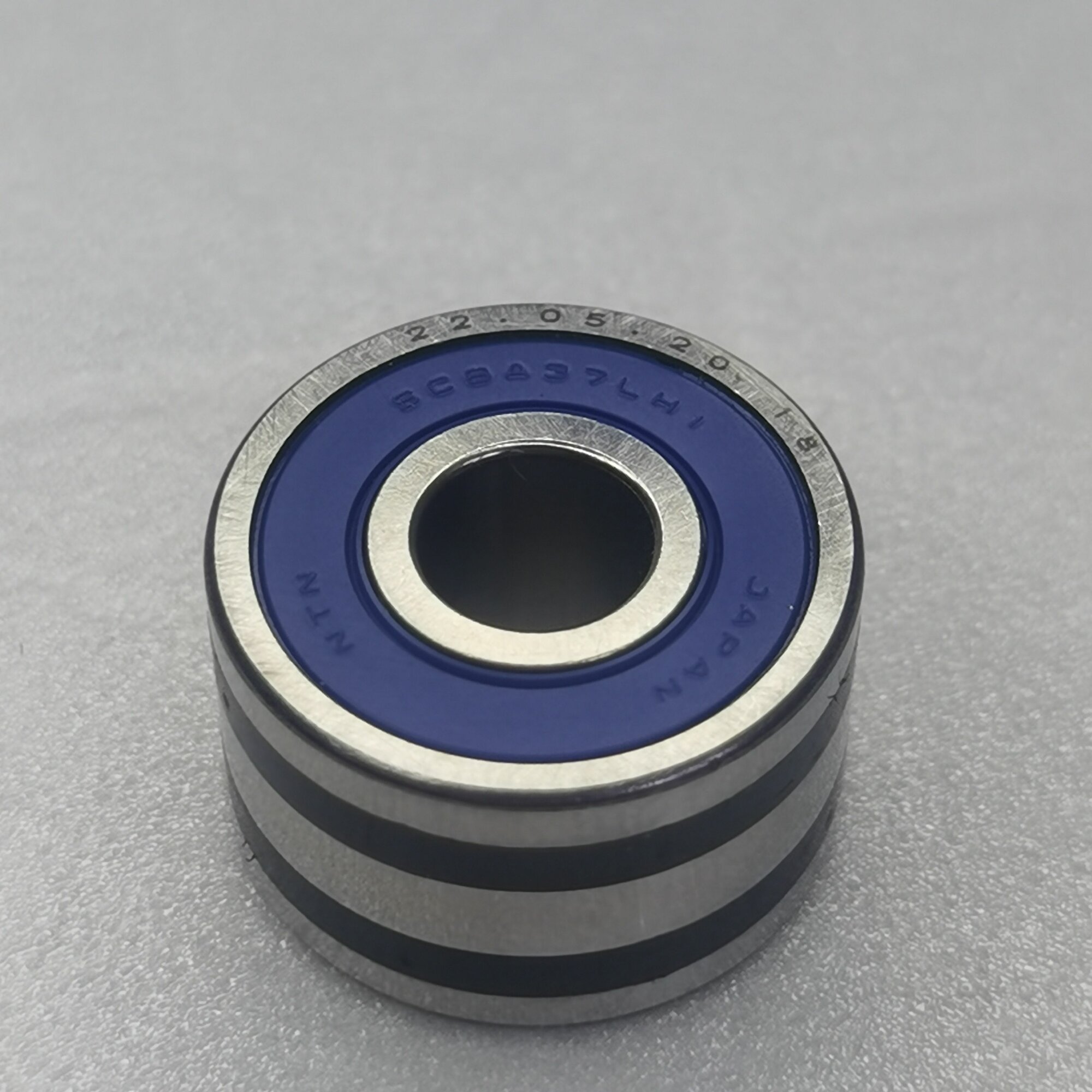 Подшипник генератора 8*23*14мм NTN SNR (100% оригинал) Subaru Forester II SG 02-08 2,0/2,5л, задний, с тефлоновыми кольцами