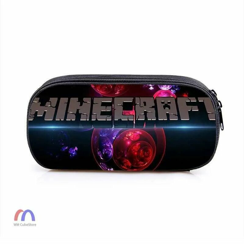 Пенал школьный для мальчиков на 2 отделения, Minecraft, многофункциональный sjbd230810224