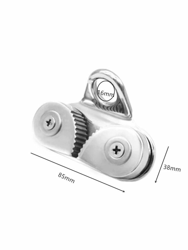 Зажим для каната с шкивом