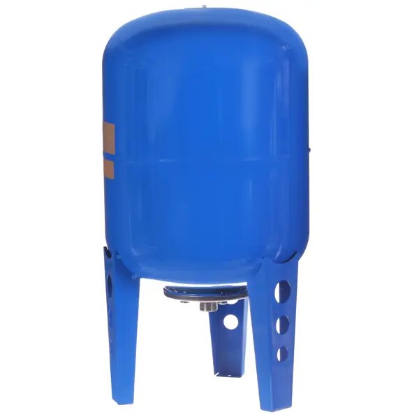 Гидроаккумулятор вертикальный 50 л Тополь 9903 1" синий