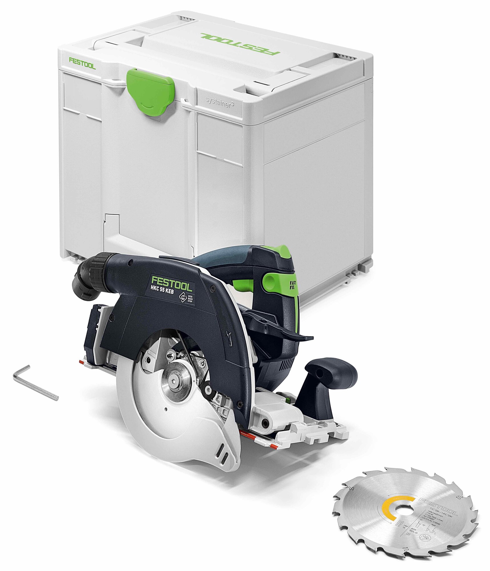 Аккумуляторная дисковая пила Festool HKC 55 KEB-Basic